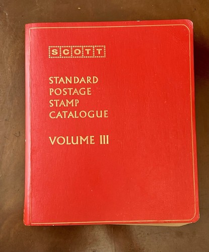 1975 Scott Standard Postage Stamp Catalogue Vol. 3 Vintage Reference ...