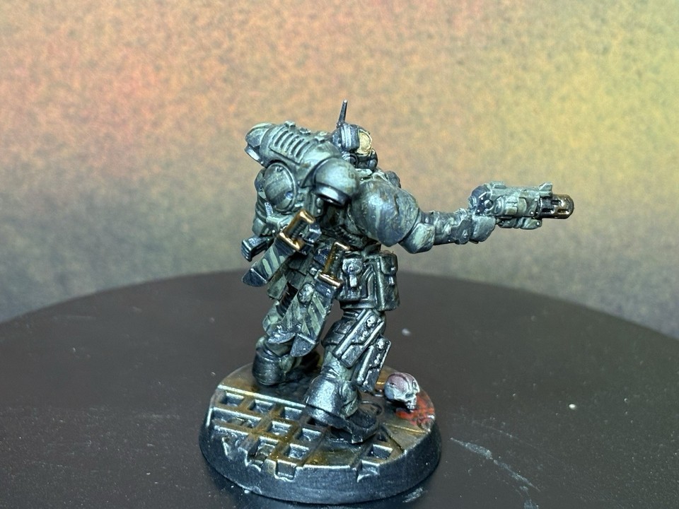 Warhammer 40k Space Marine Phobos Lieutenant Raptors Well Painted GW ...