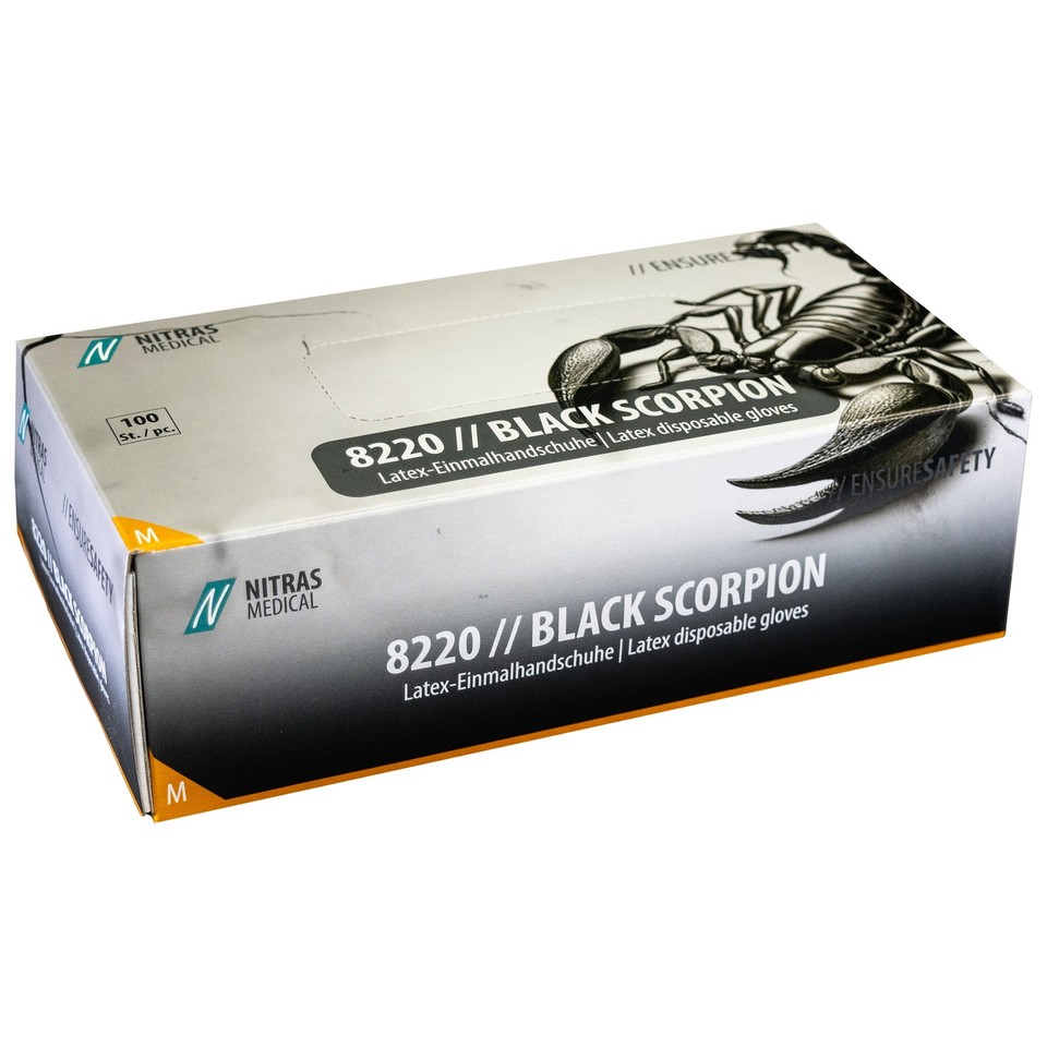 8220 // BLACK SCORPION Nitras 100 Paar L | eBay UK
