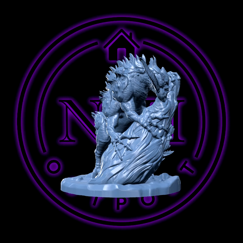 Rust Drake | Sand Fiend | Monstrosity Miniature for Tabletop games like ...