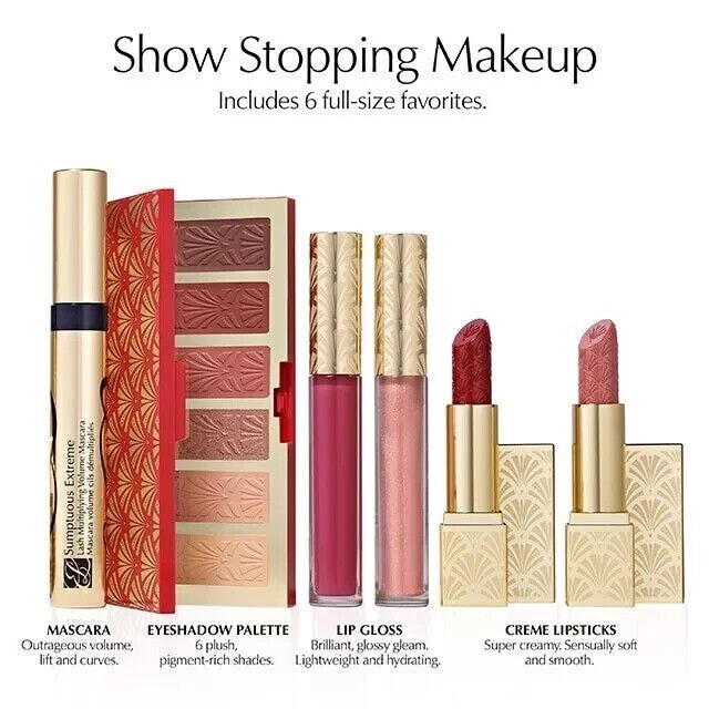 Estee Lauder 2024 Holiday Beauty Blockbuster 12pcs Day Creme Gift Set ...