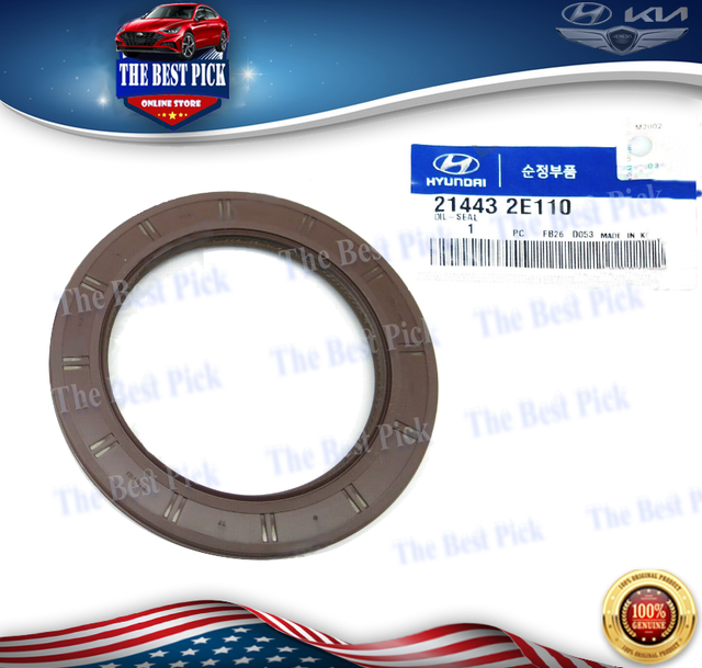Genuine Kia Rear Main Seal Oil 21443 2e110 for sale online | eBay