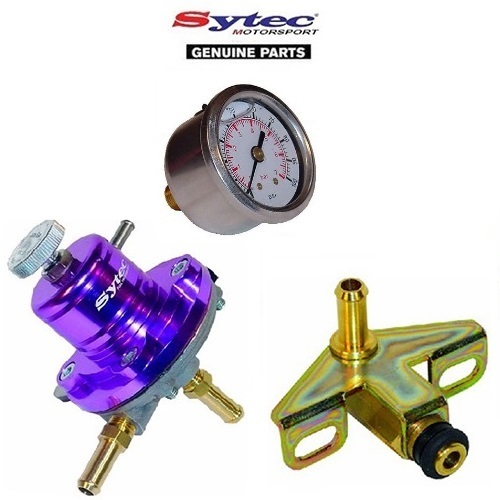 SYTEC FUEL PRESSURE REGULATOR KIT + FUEL GAUGE BMW E30 318i 320i 323i ...