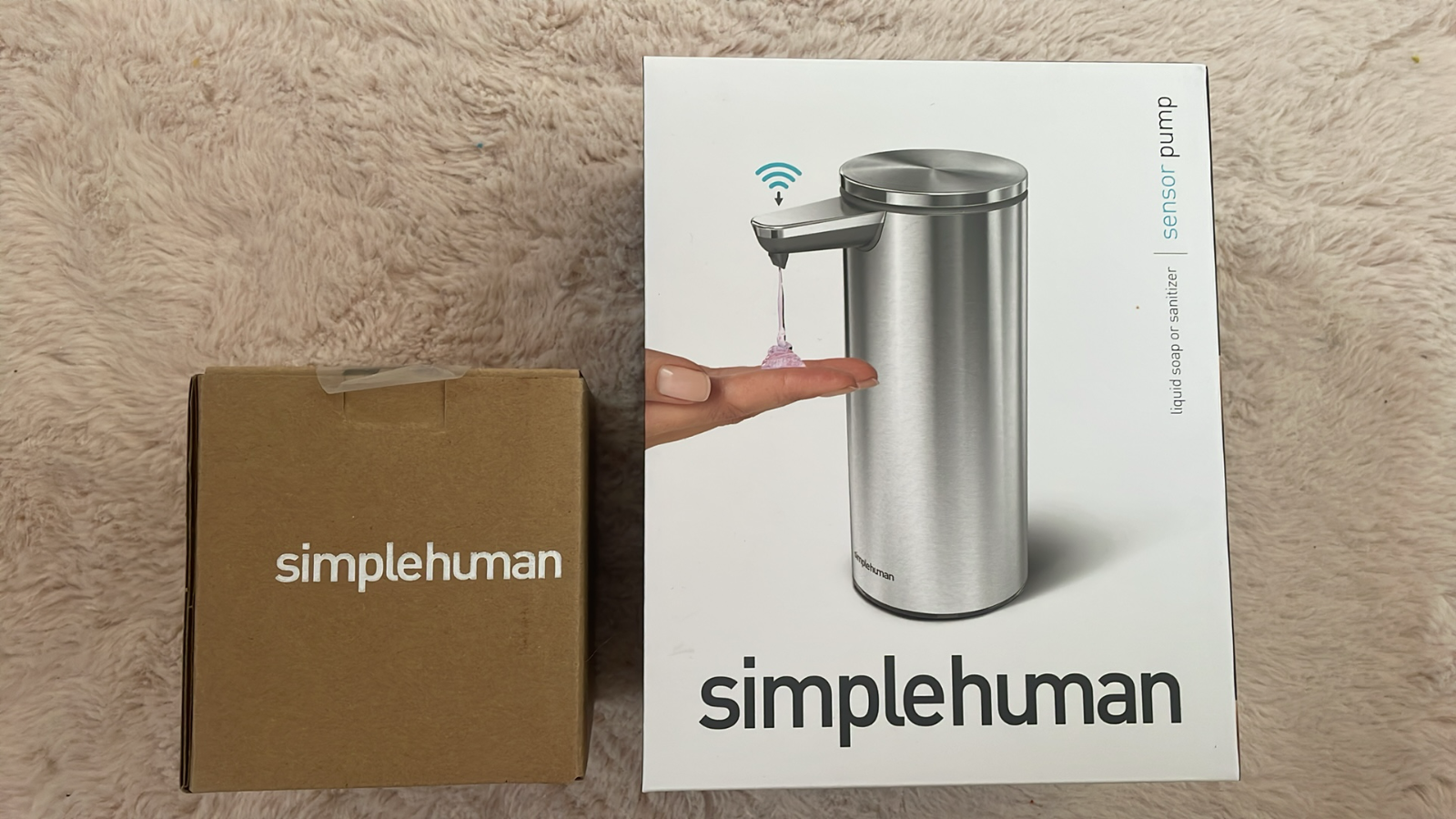 simplehuman ST1043 Automatic Hand Motion Soap Dispenser - Stainless ...