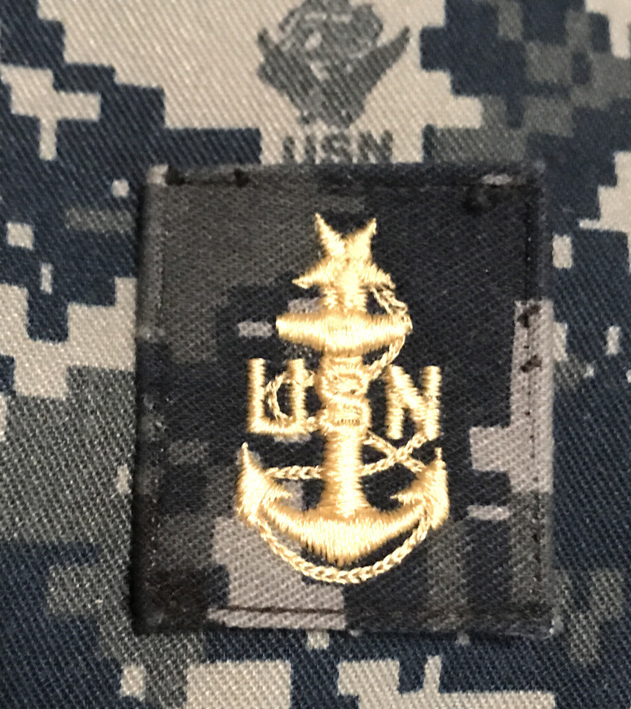 US Navy SCPO/E8 Cap Rate NWU Type I Senior Chief Petty Officer USN | eBay