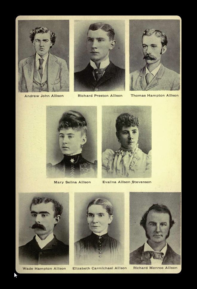 History of the Alison or Allison Family - In Europe and America 1135 to ...