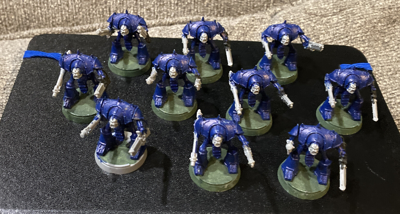 Epic 40k 6mm Imperial Guard Knight Paladin Lot Of 10 Plastic Partial ...