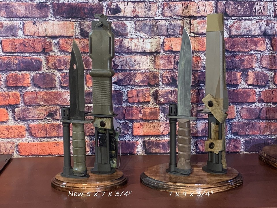 Display Stand for the US-M9 & USMC OKC-3S Bayos & Scabbard. | eBay