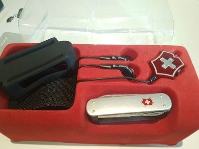 Victorinox Swiss Army knife plus MP3 audio player SwissBit sBeat RARE ...