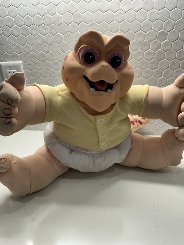 Baby Sinclair Dinosaurs TV Show Plush 1991 Hasbro 12" Talking | eBay