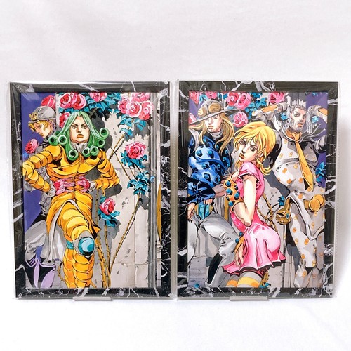 JOJO JoJo's Bizarre Adventure Steel Ball Run New Framed Poster A4 Set 2 ...