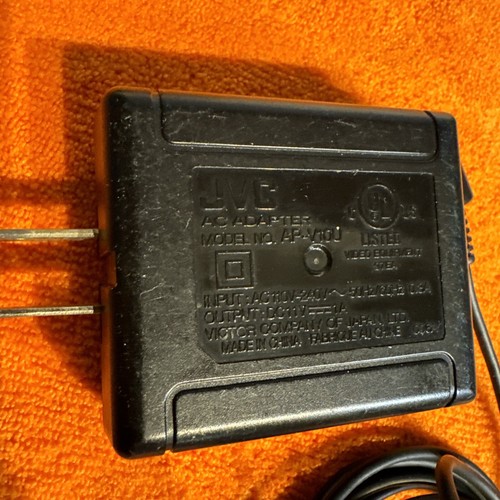 Original JVC model AP-V10U Camcorder Travel Adapter wall plug in AC ...