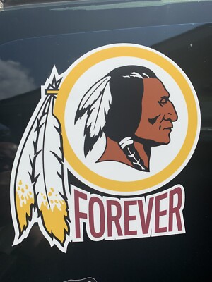 Washington Redskins NFL Forever 8" Vinyl Decal / Sticker Laminated H.T ...