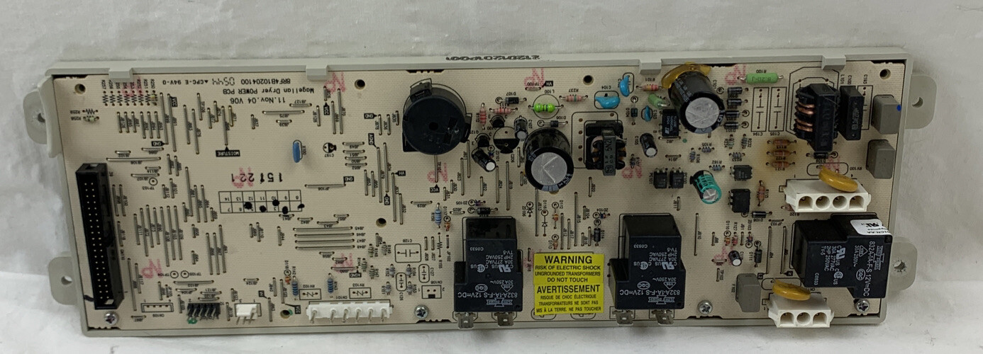 GE Dryer Electronic Control Board - Part # WE4M488, 212D1199G03 | eBay
