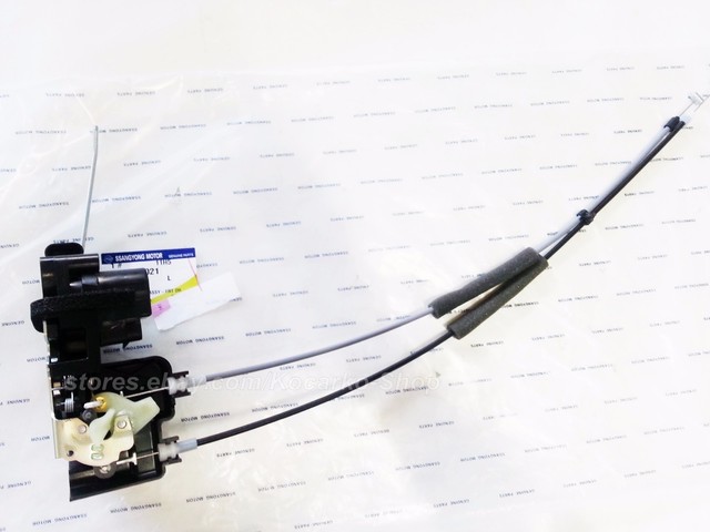 OEM Front Left Door Latch & Cable ASSY SsangYong ACTYON KORANDO C ...