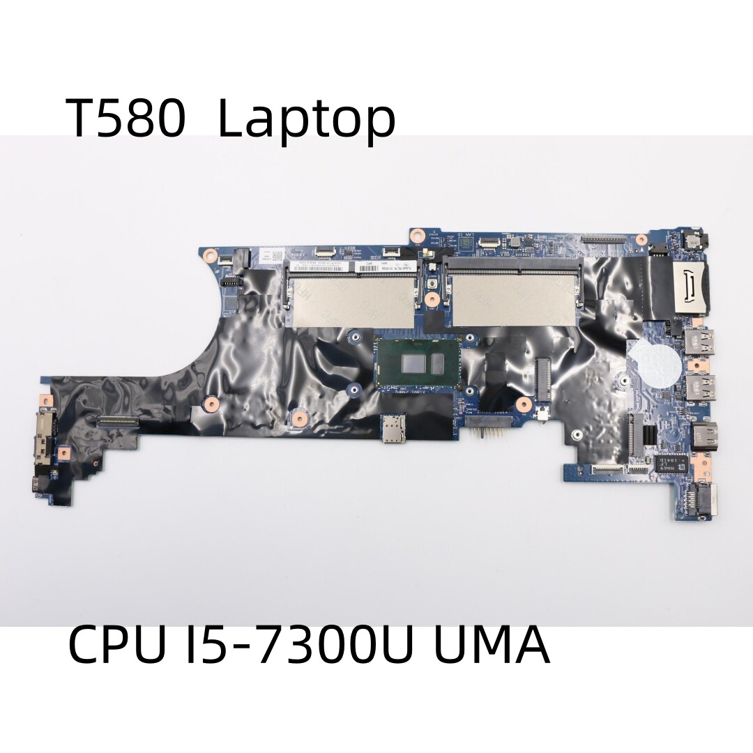 Genuine Lenovo ThinkPad T580 Motherboard Logic Board I5-7300u 01YR266 ...