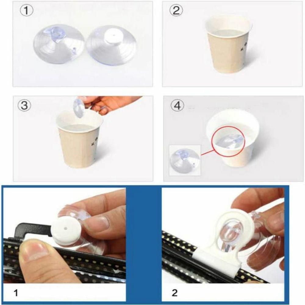 Universal Roller Blinds Suction Cup Sunshade Blackout Curtain For Car ...