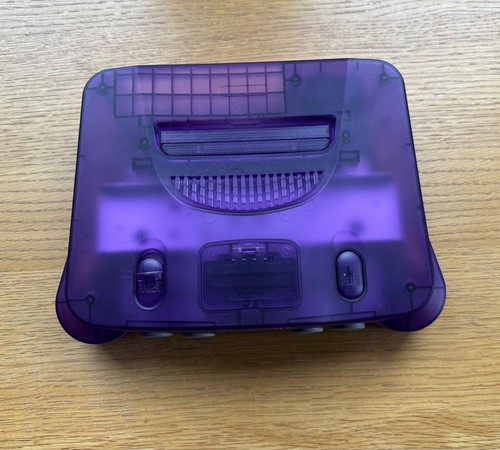 Nintendo 64 N64 Console Purple RGB video out PAL N64RGB V4.0 ~OverClock ...
