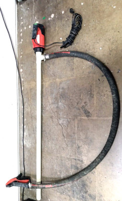 FLUX F 424 PP/S-41/35Z-1200 Chemical Drum Pump Kit w/ FEM 4070 Drive ...