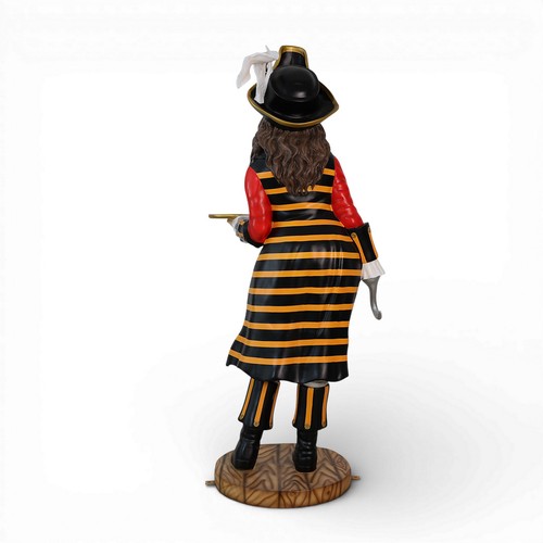 Lady Pirate Standing With Serving Tray Statue-Life Size 6.5ft Lady ...