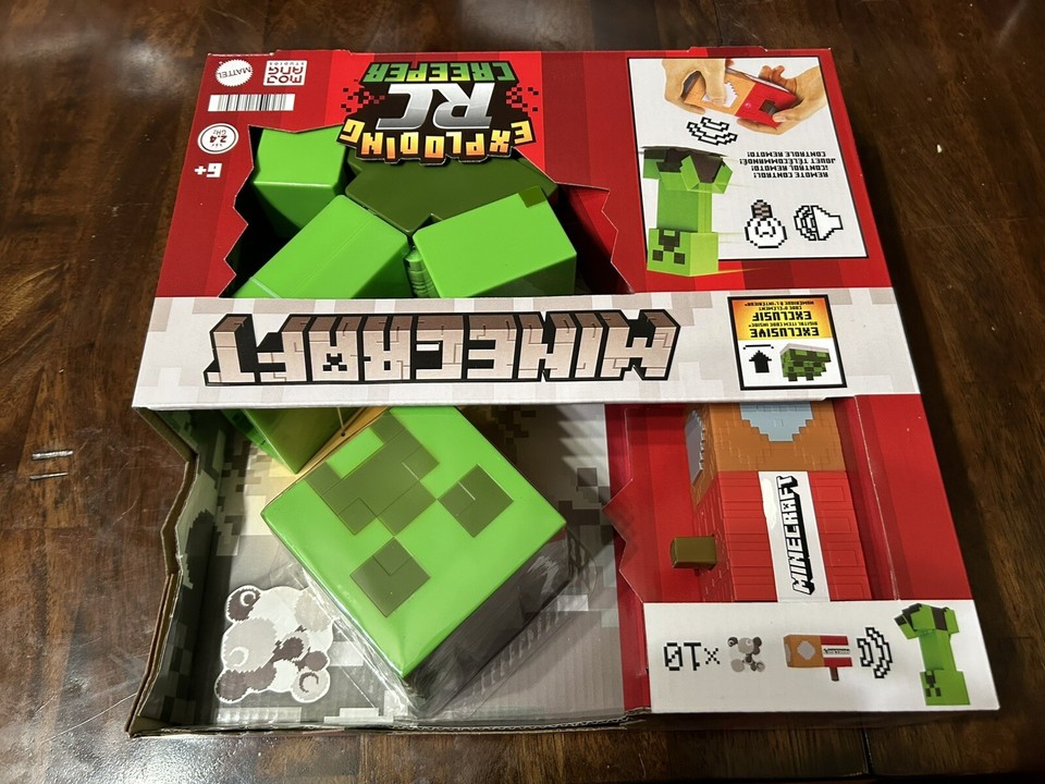 Minecraft Exploding RC Creeper With Lights and Sounds - These are ...