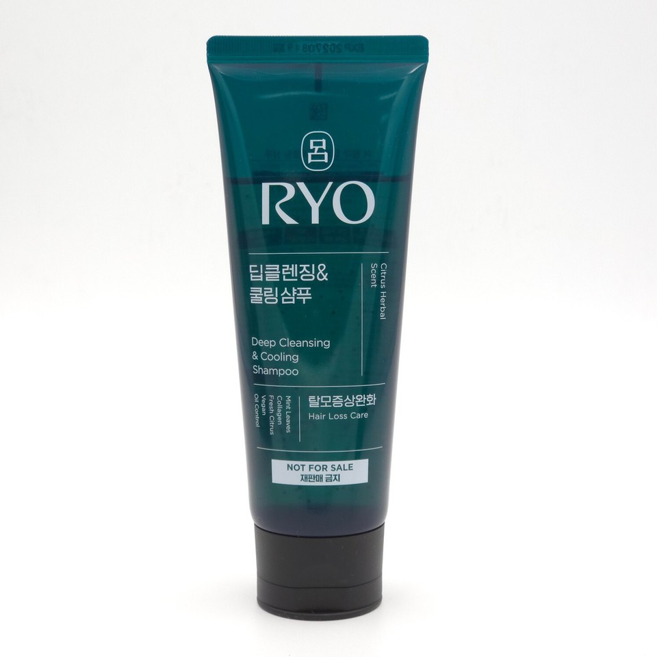 RYO Deep Cleansing & Cooling Shampoo Set 480ml + 112ml Hair Loss Care K-Beauty | eBay