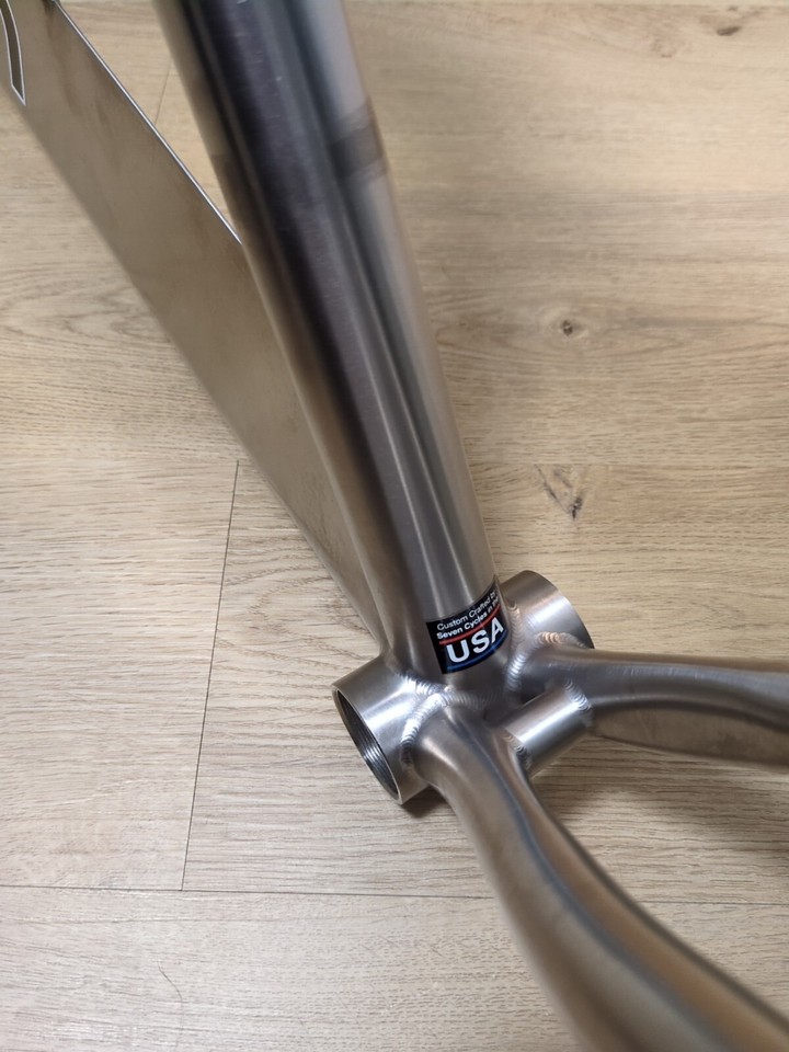 2005 Seven Cycles Axiom SG Custom Aero Titanium Frame 57cm | eBay