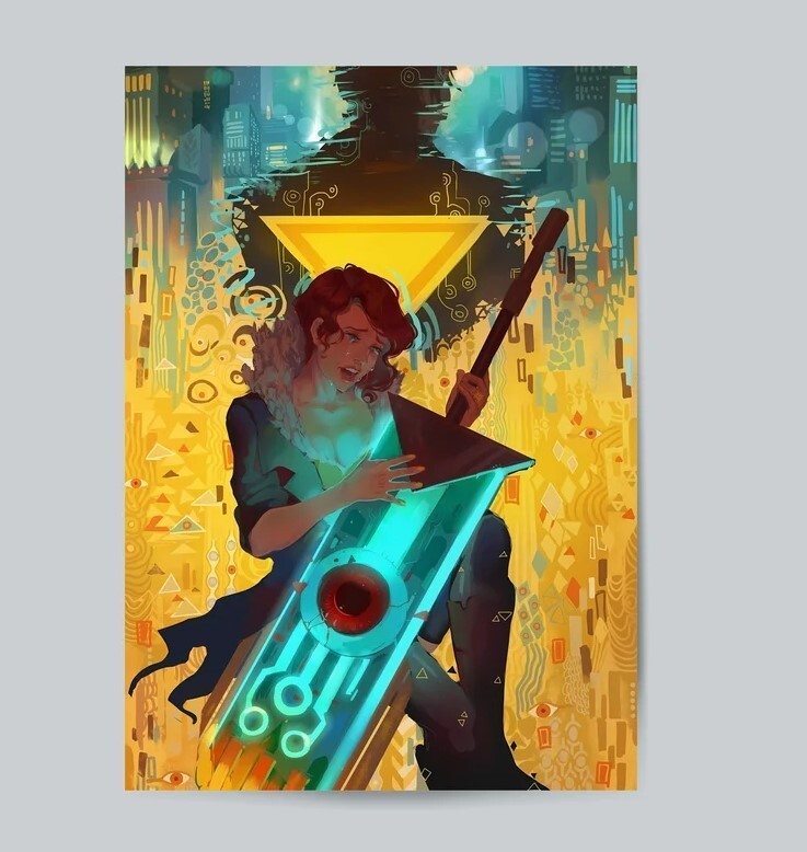 Transistor | Red Fan-Art | Indie Game Poster | Gaming Poster | HD Color ...