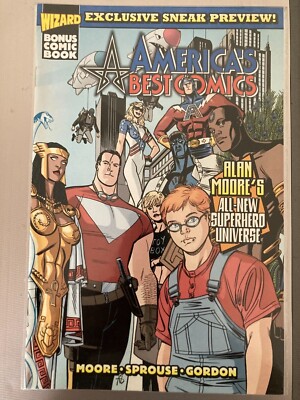 America's Best Comics Preview (1999) Wizard Bonus Comic Book; Alan ...
