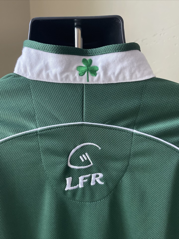 LIVE FOR RUGBY Men Jersey LFR IRELAND Rugby Polo Shirt-Size Small-Irish ...