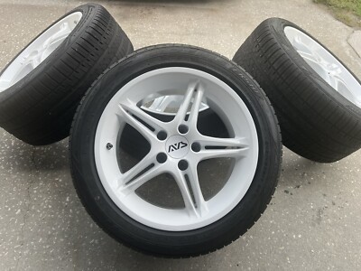 YOKOHAMA ADVAN AVS VS-5 4wheels 17inch 9J ET19 5×114.3 | eBay