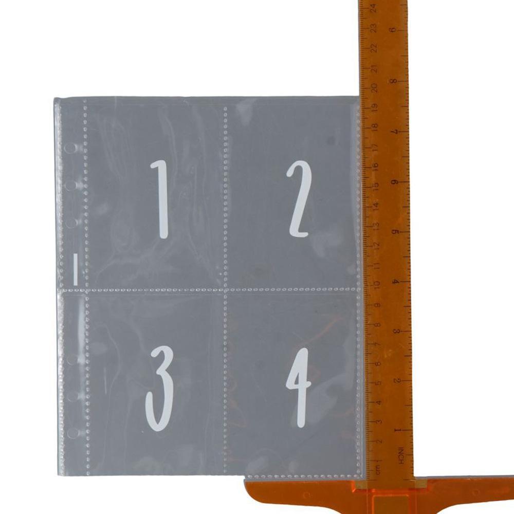 Transparent Replacement with A5 Binder Inserts Office | eBay