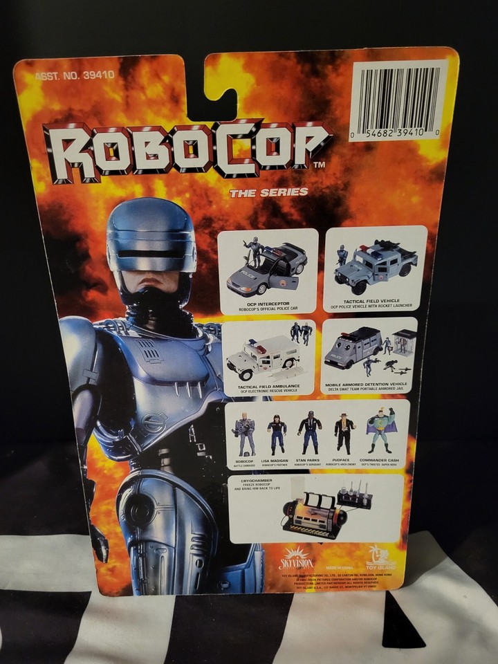 RoboCop with Interchangeable Armor 1994 The Series ROBOCOP Toy Island ...