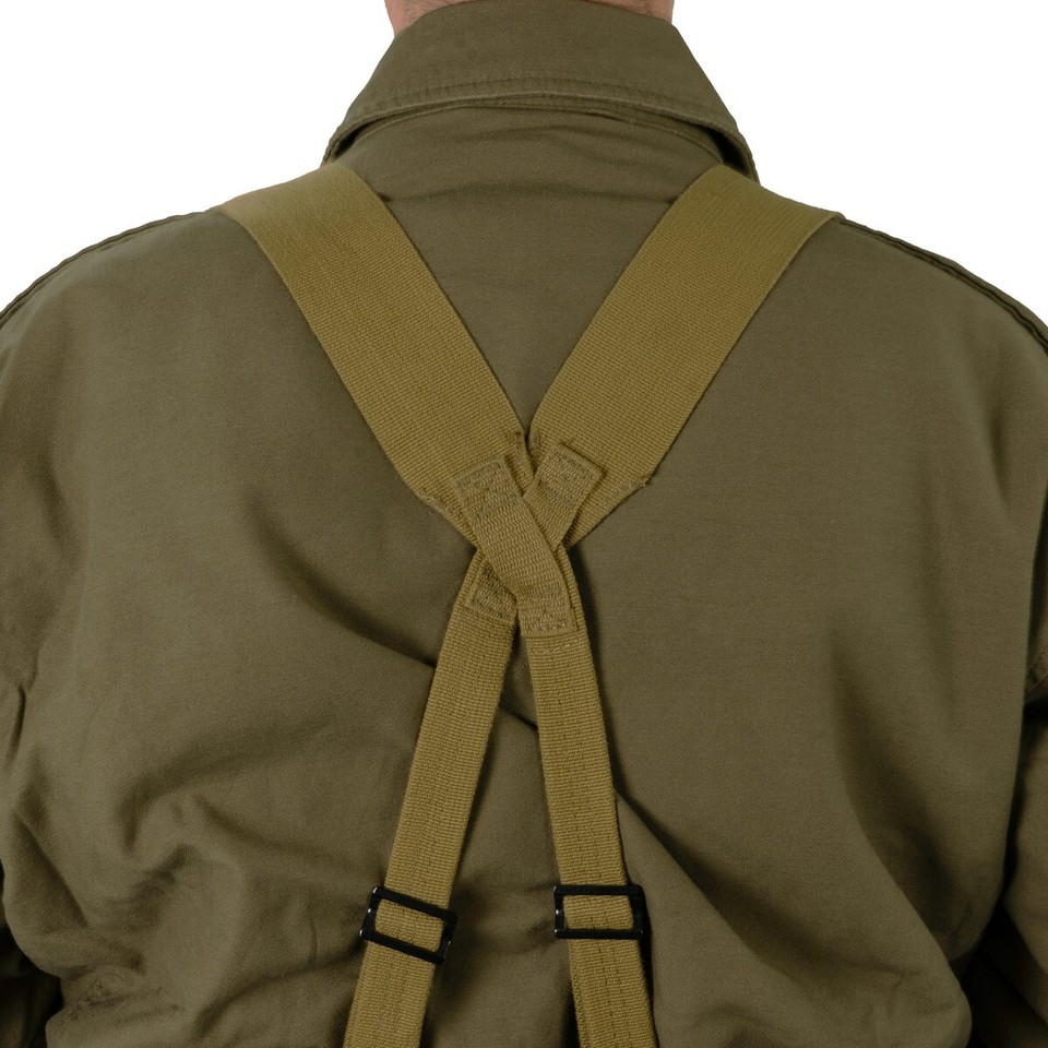 US Army M36 Khaki Webbing Suspenders - WW2 Repro American Braces ...
