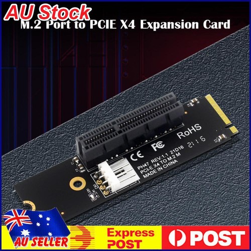 M.2 SSD NGFF to PCI-E X4 Expansion Card PCI-Express X1/X4/X8/X16 Slot ...