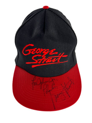 George Strait Signed Autograph Baseball Hat Cap - The King of Country ...
