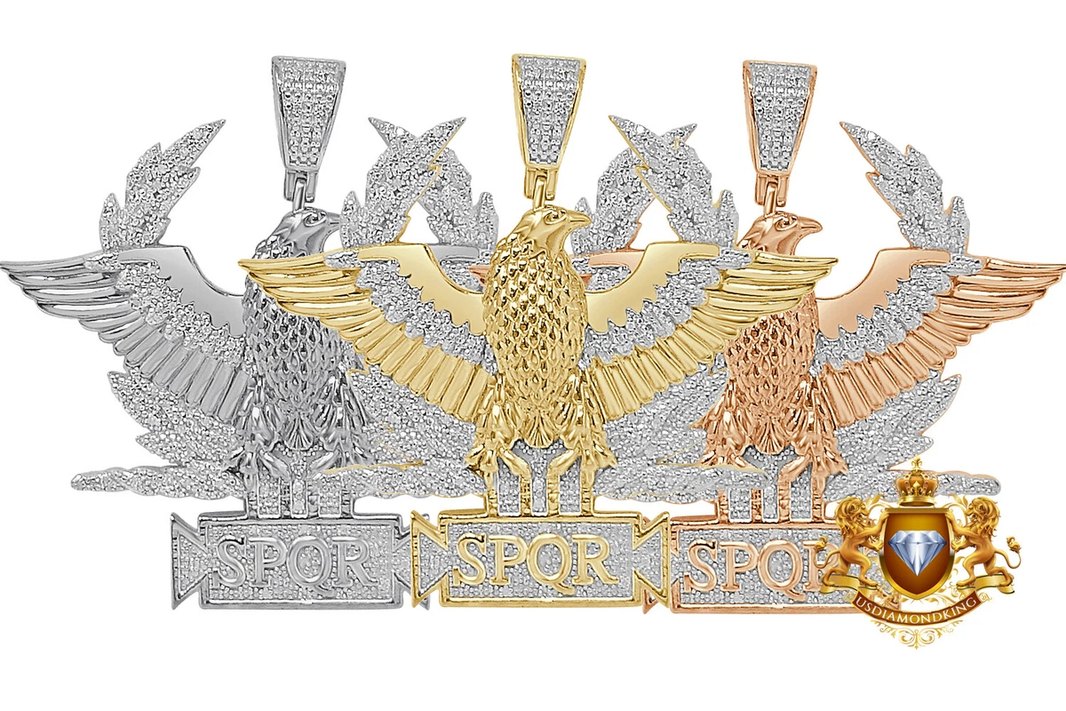 Spqr Eagle Legion 3D Printable S.P.Q.R. EAGLE OF THE LEGION