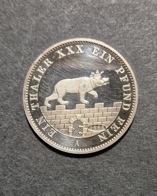 Ein Thaler xxx EIN PFUND FEIN ALEXANDER CARL HERZOG 1988 | eBay.de
