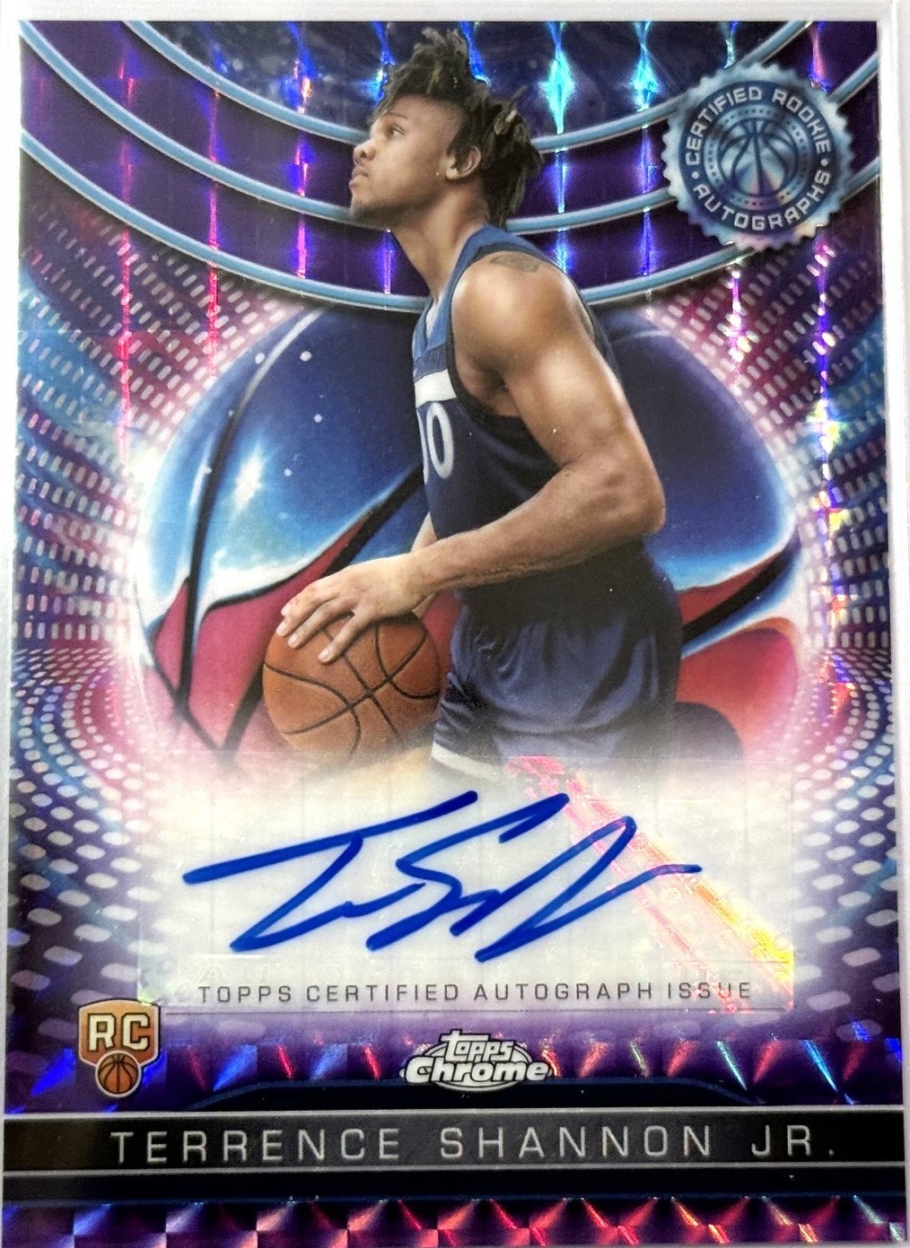 2024-25 Topps Chrome - Certified Rookie Autographs Terrence Shannon Jr ...