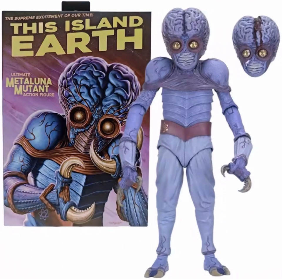NECA THIS ISLAND EARTH (1955) METALUNA MUTANT ULTIMATE 8” FIGURE (NECA ...