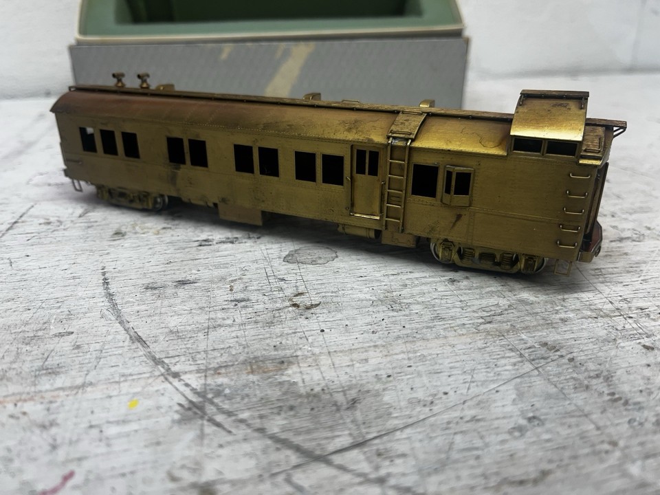Ho Scale NJ Custom Brass NKP Nickel Plate Road Dynamometer Car With Box ...