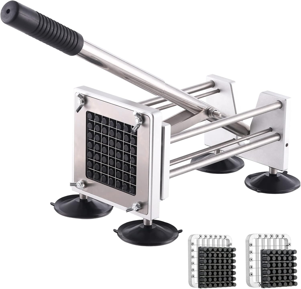 Chip Cutter Machine, Canirologas Professional Potato Chipper Stainless ...