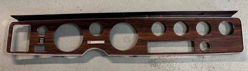 1979 Firebird Trans Am Dash Instrument Panel Bezel Wood Grain | eBay