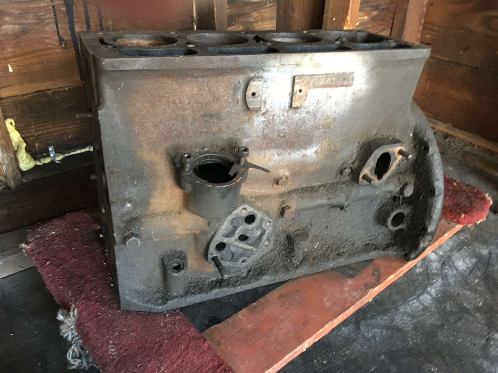 Triumph TR3 TR4 • Bare Engine Block. Stamped #TS69435E. Used. | eBay