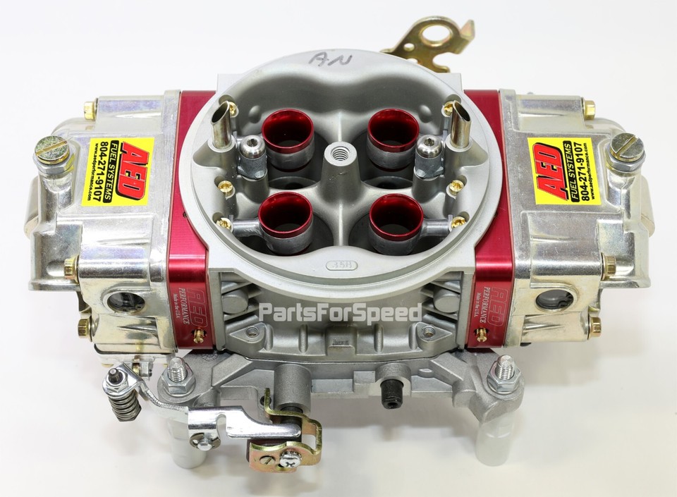 AED 750HO AN Holley Double Pumper Carb Street / Race Annular Boosters ...