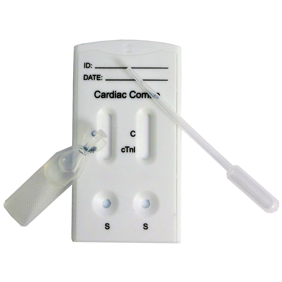 Cardiac Heart Marker Troponin Combo Blood Tests -GP Professional H-FABP ...