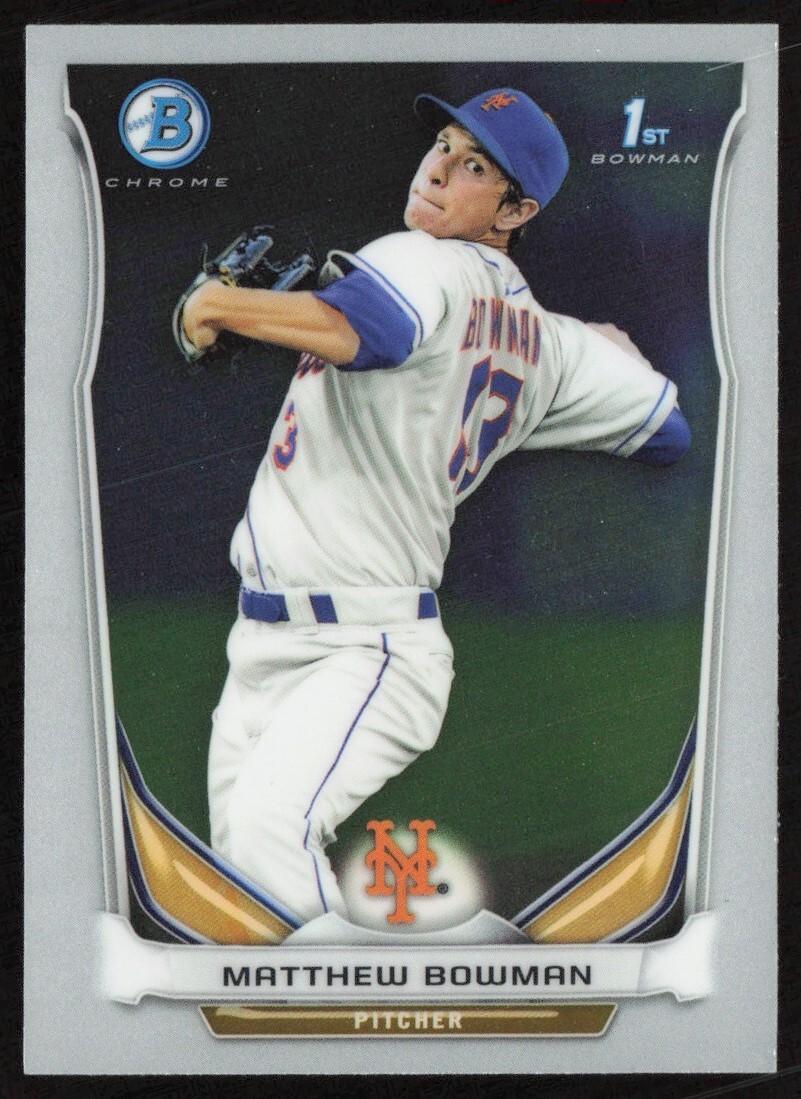 2014 Bowman Chrome Prospects #BCP72 Matthew Bowman Rookie New York Mets | eBay