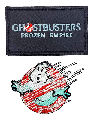 Ghostbusters Frozen Empire Tactical Patch (2pc Bundle Hook Fastener) | eBay