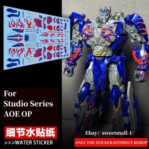 Water Slide Decals Sticker Upgrade kit For Studio Series AOE OP Prime ...