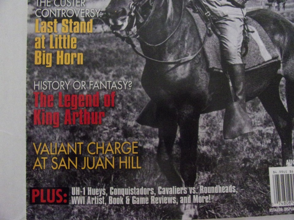 August 2007 - - Military Heritage Magazine - - Custer - Little Big Horn ...